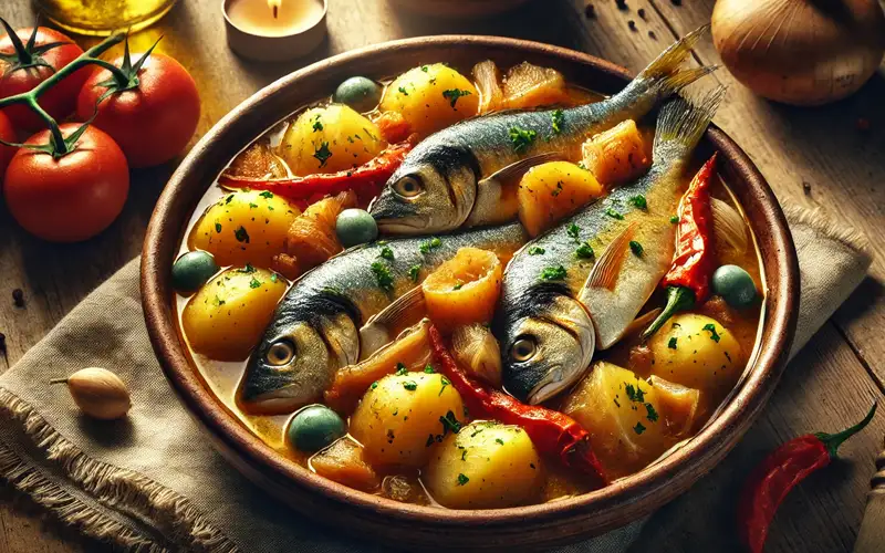 Receta fácil de Caldeirada de Pescado 🐟